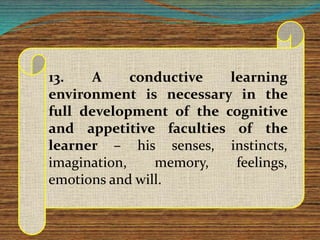 Principles of teaching | PPTX