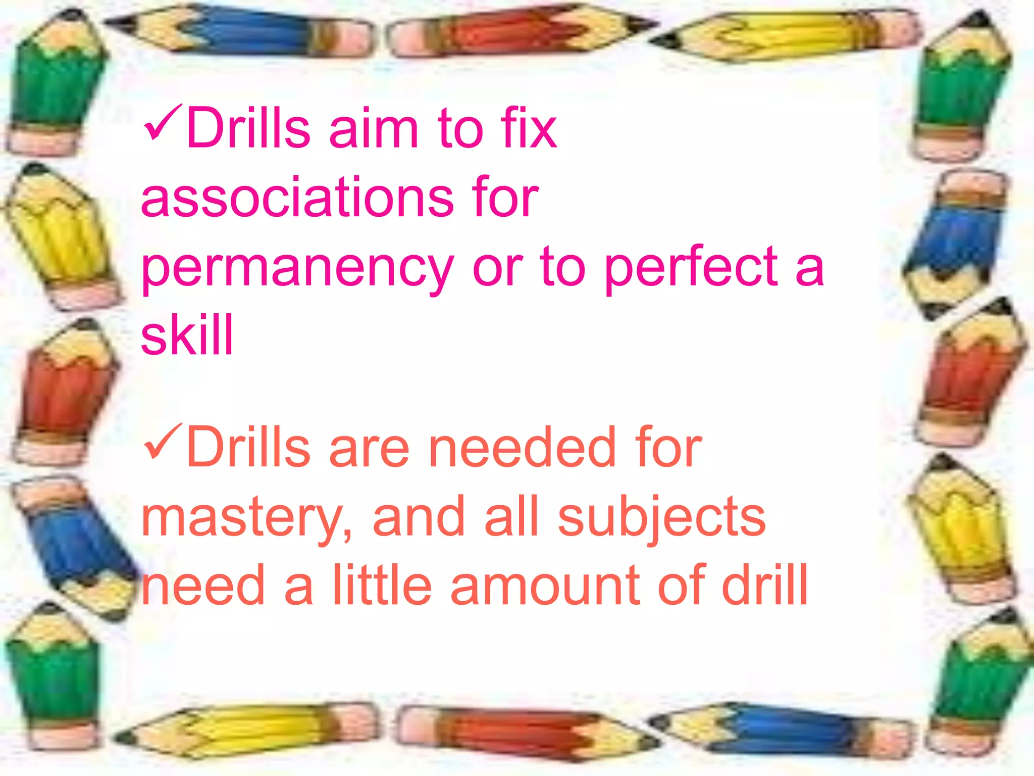 Review Lesson and Drill Lesson | PPTX