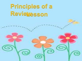 Review Lesson and Drill Lesson | PPTX