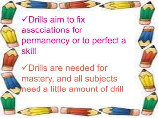 Review Lesson and Drill Lesson | PPTX