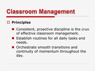 Principles of teaching | PPTX