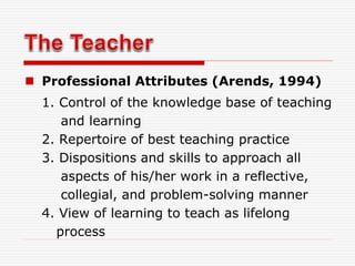 Principles of teaching | PPTX