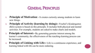 Principles of Teaching.pptx Principles of Teaching General Principles ...