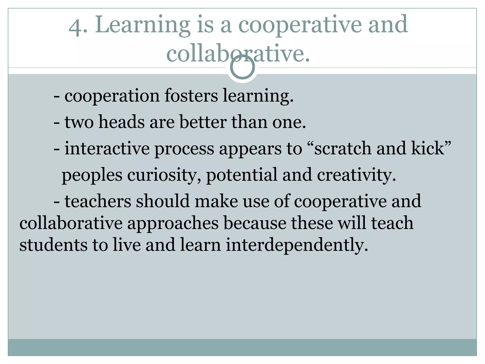 Principles of Teaching | PPT