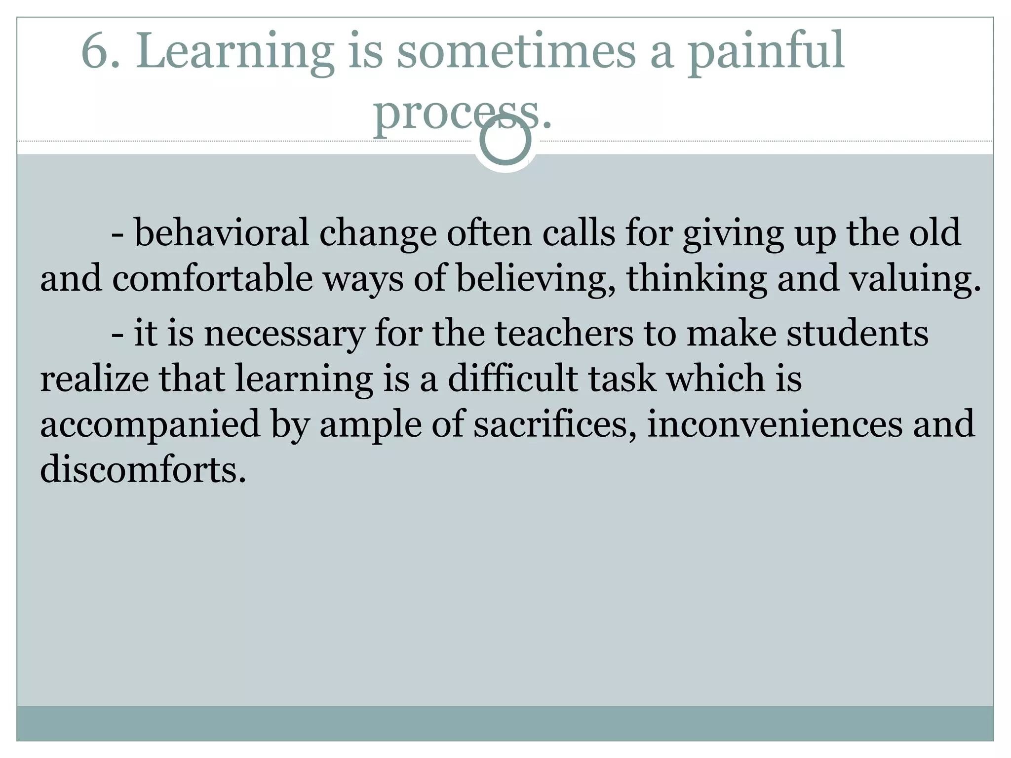 Principles of Teaching | PPT