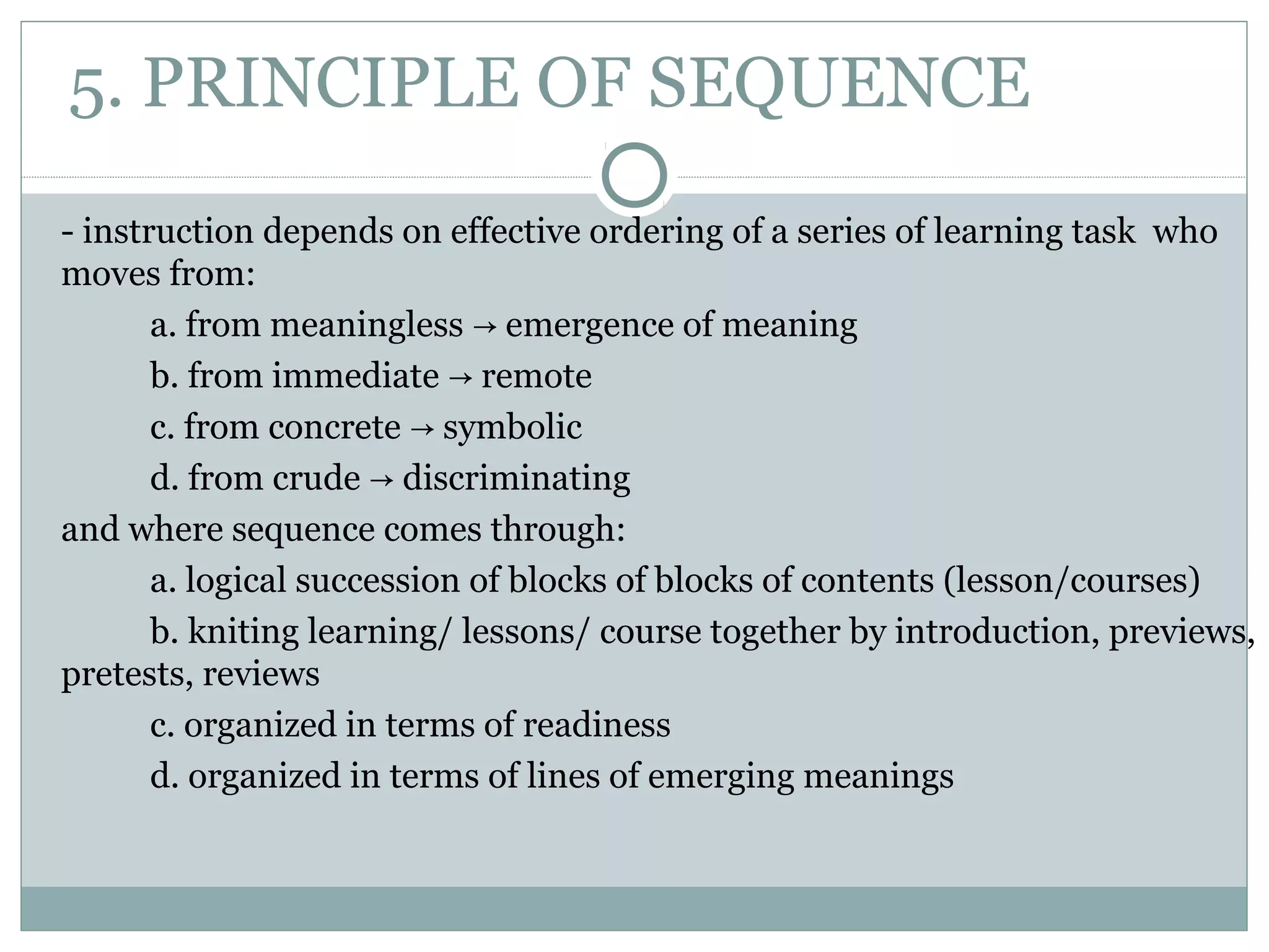 Principles of Teaching | PPT