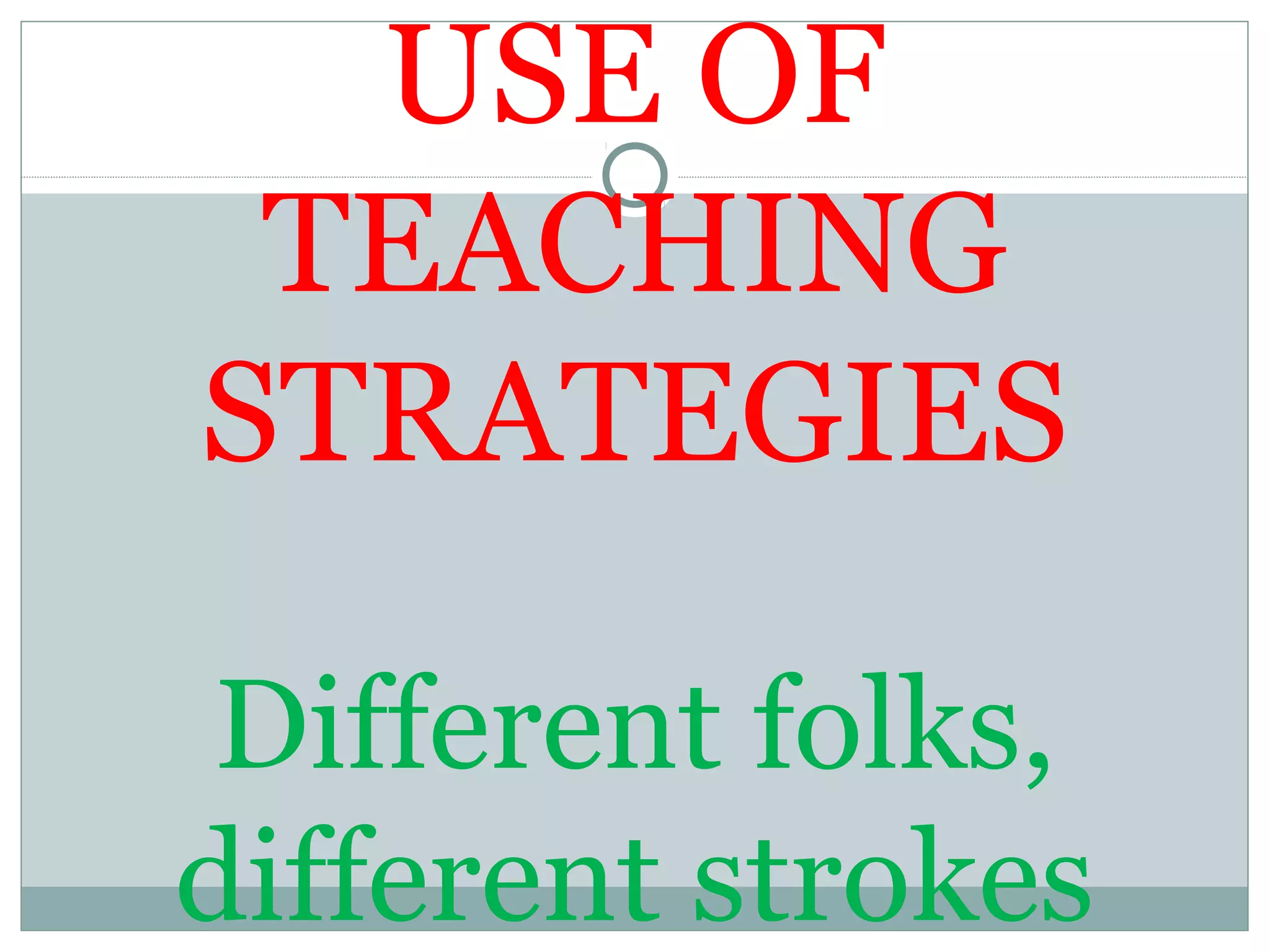 Principles of Teaching | PPT