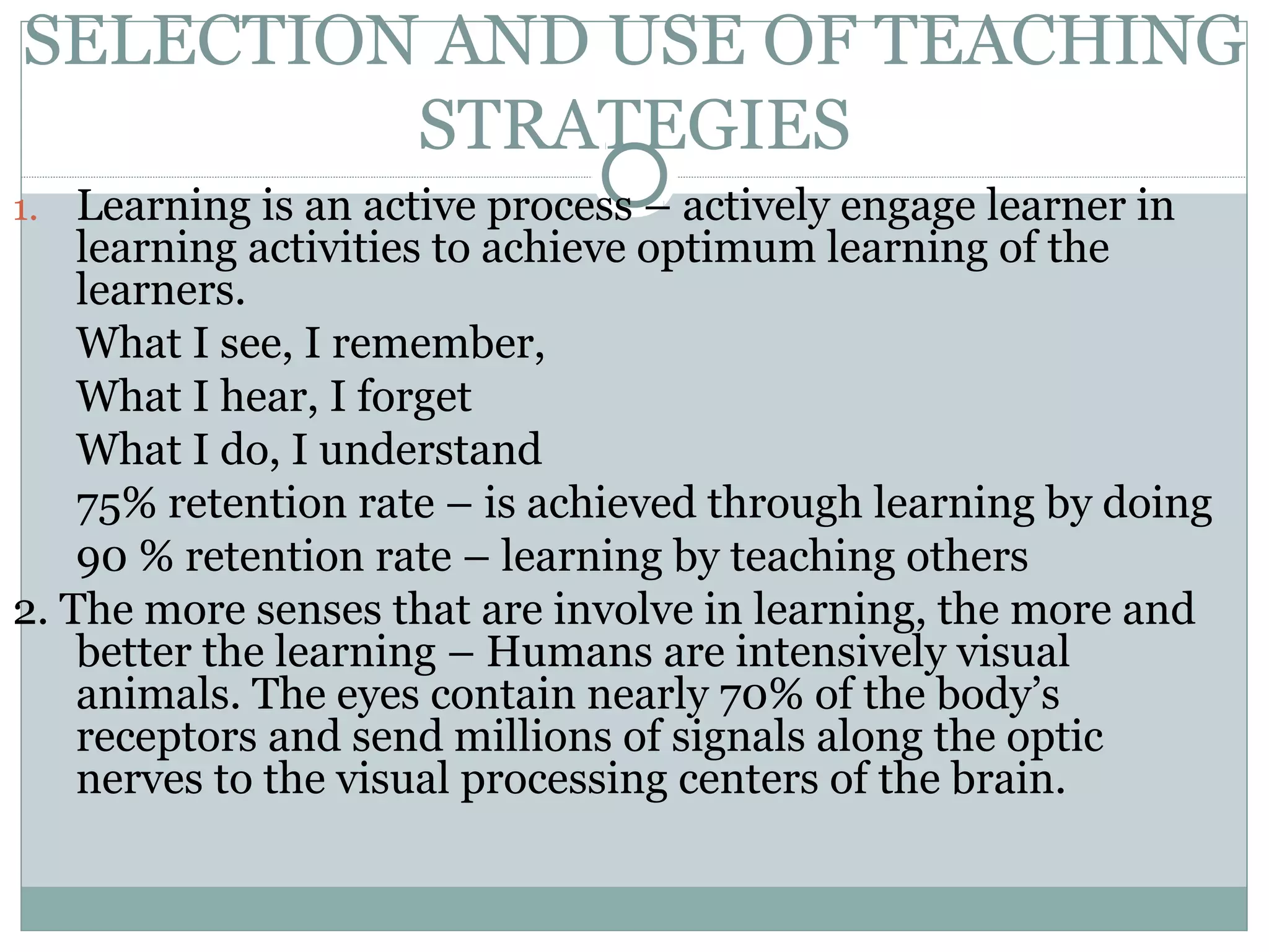 Principles of Teaching | PPT