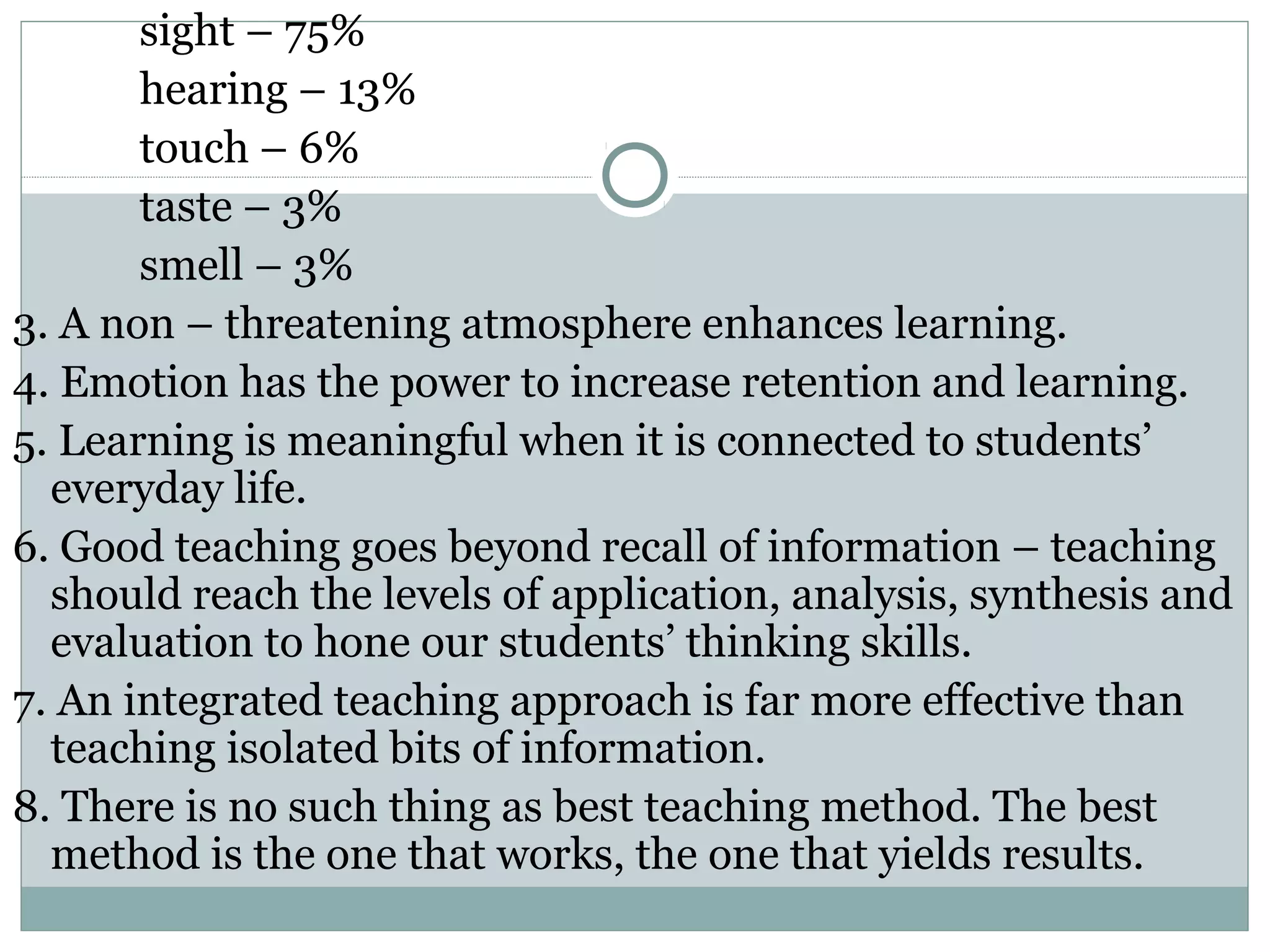 Principles of Teaching | PPT