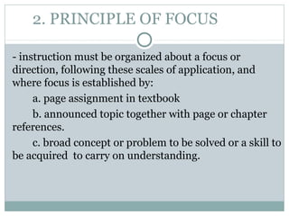 Principles of Teaching | PPT