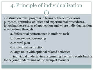 Principles of Teaching | PPT