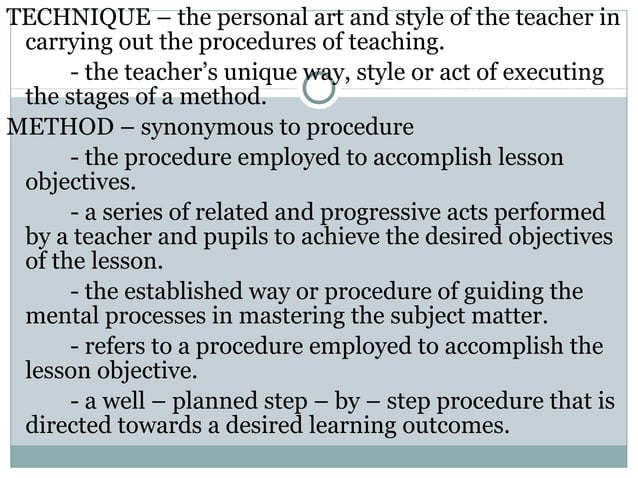 Principles of Teaching | PPT