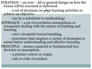 Principles of Teaching | PPT