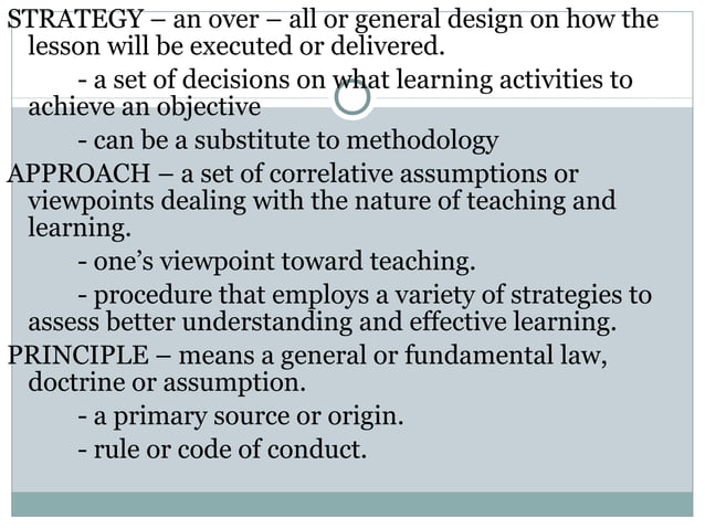 Principles of Teaching | PPT