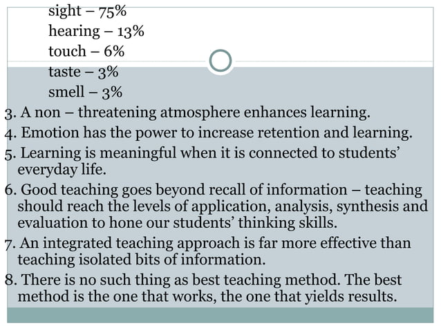 Principles of Teaching | PPT