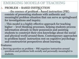 Principles of Teaching | PPT