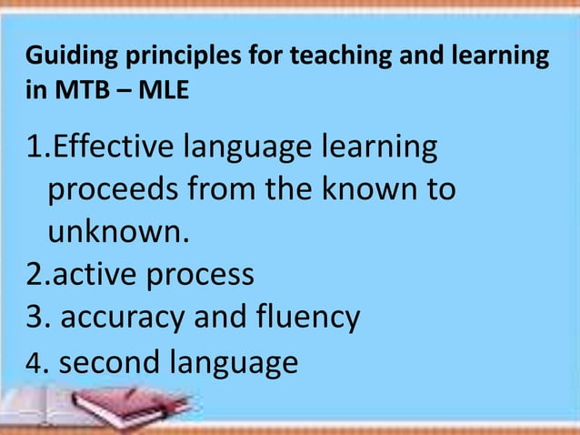 MTB- MLE | PPTX | Education