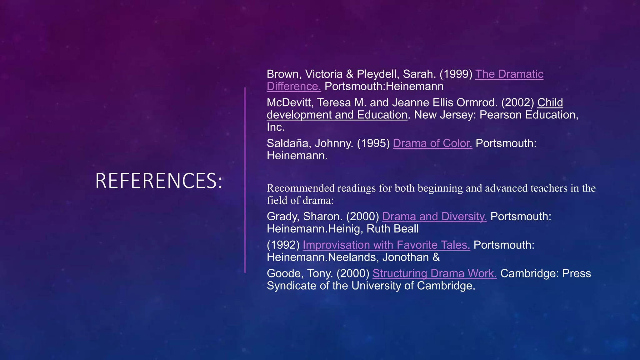 Principles of teaching drama new | PPTX