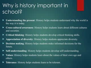 principles of teaching history and place of history in curriculum.pptx