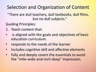 Principles of teaching i & 2 | PPTX