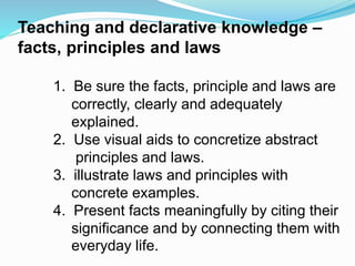 Principles of teaching i different aproaches and methods | PPTX