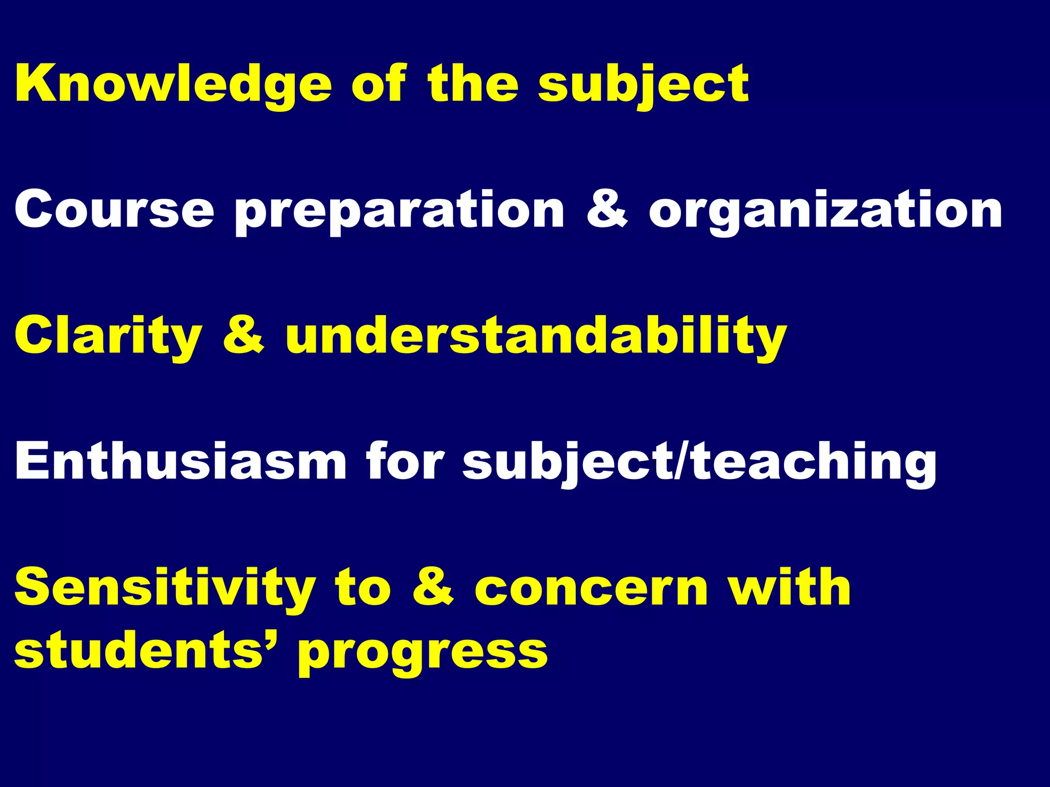 Principles of teaching introductory session | PPT