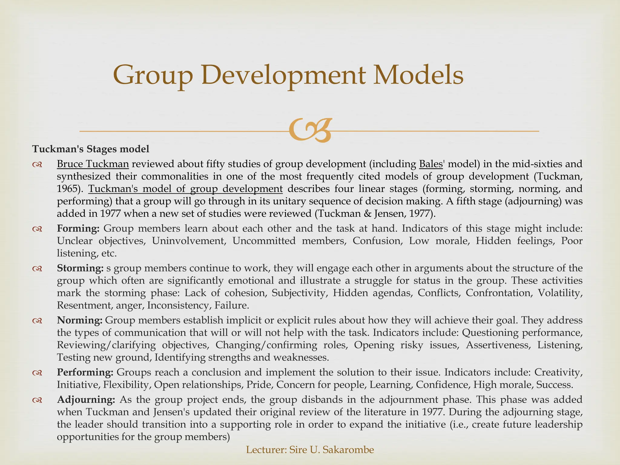 Principles of Team Building and Phases Team Development | PDF