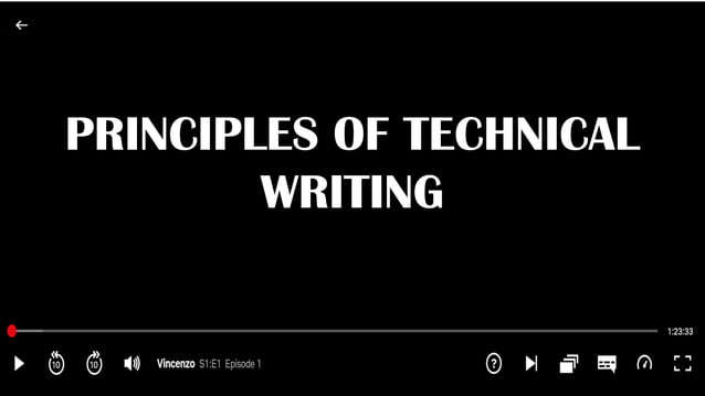 Principles of technical writing | PPTX | Freelance Writing | Content ...