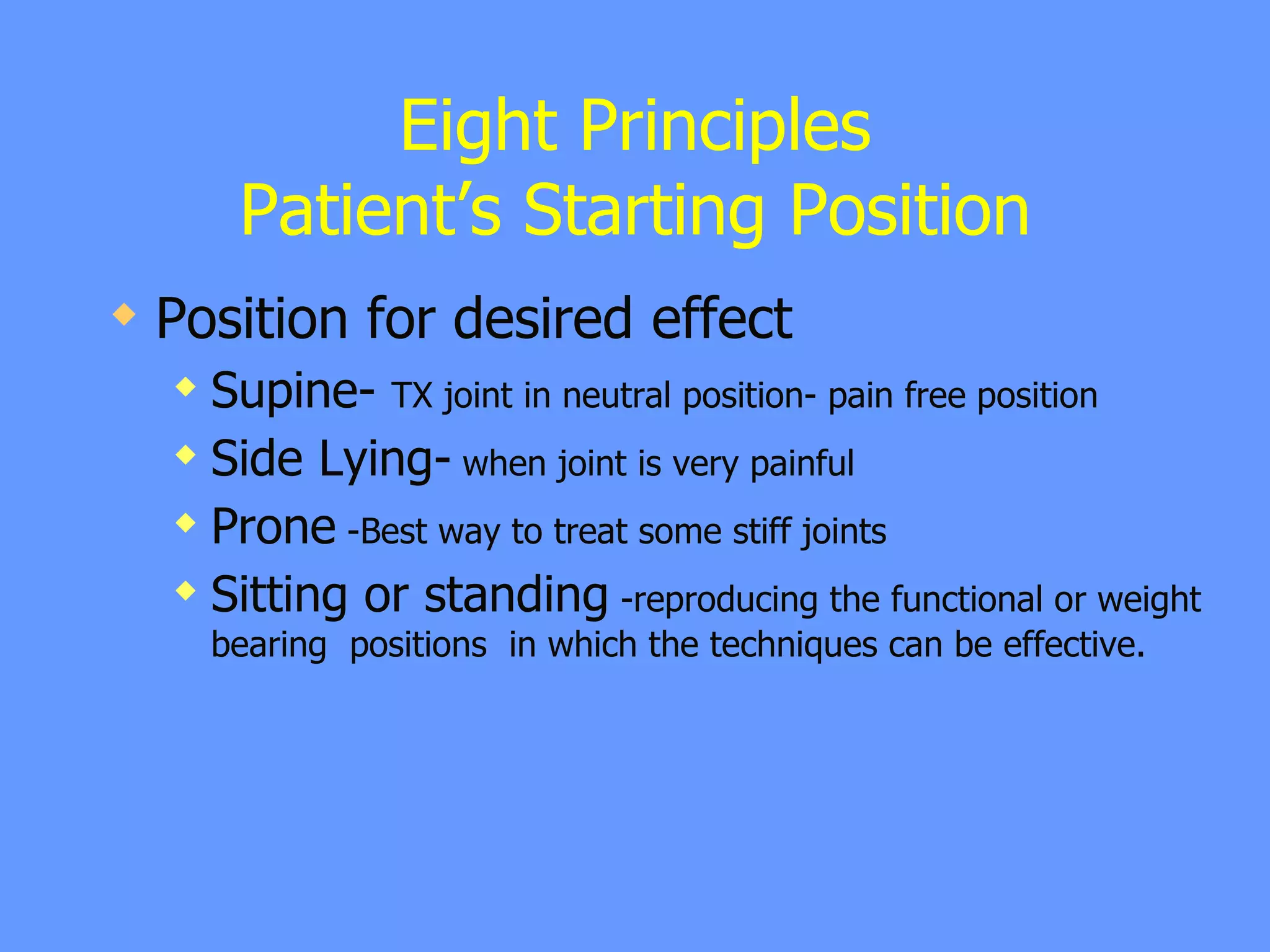 Principles Of Technique | PPT
