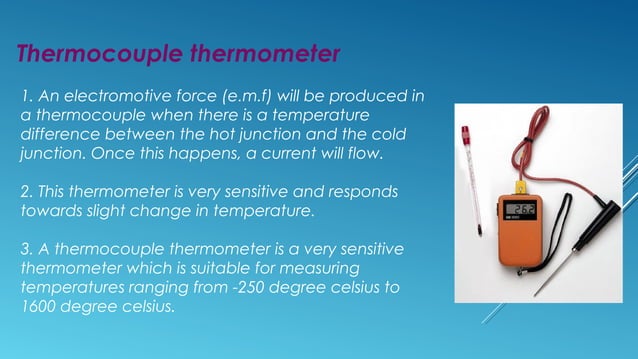 Principles of temperature measurement | PPT | Chemistry | Science