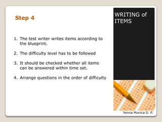 Principles of Test Construction 1 | PPTX