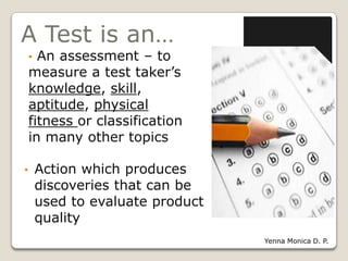Principles of Test Construction 1 | PPTX