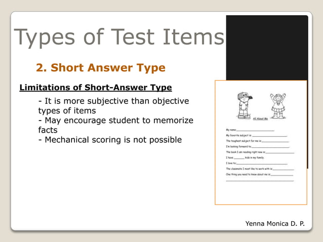 Principles of Test Construction 1 | PPTX
