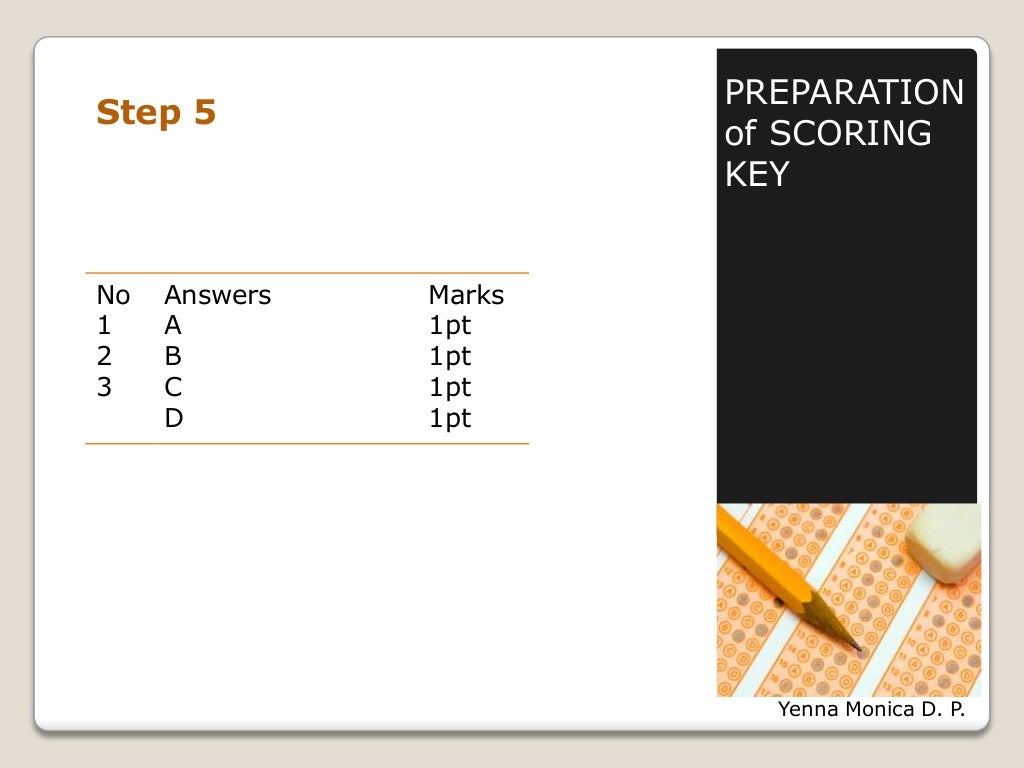 Principles Of Test Construction 1 Principles Of Test Construction 1