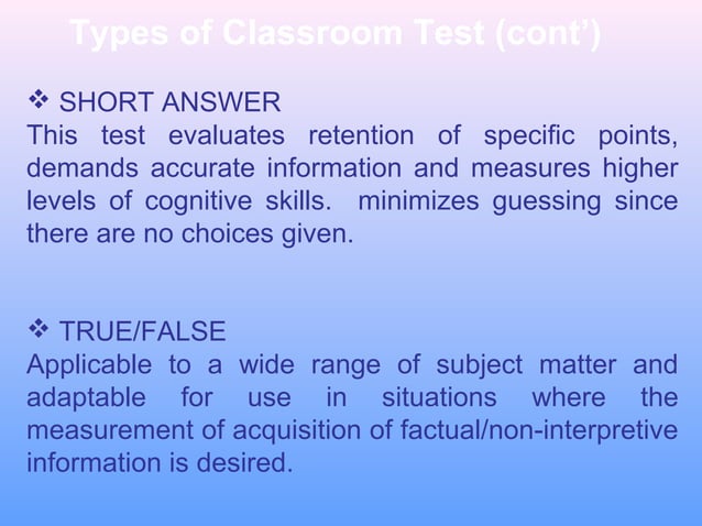 Principles of test construction (10 27-2010)