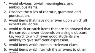 PRINCIPLES OF TEST CONSTRUCTION (2).pptx