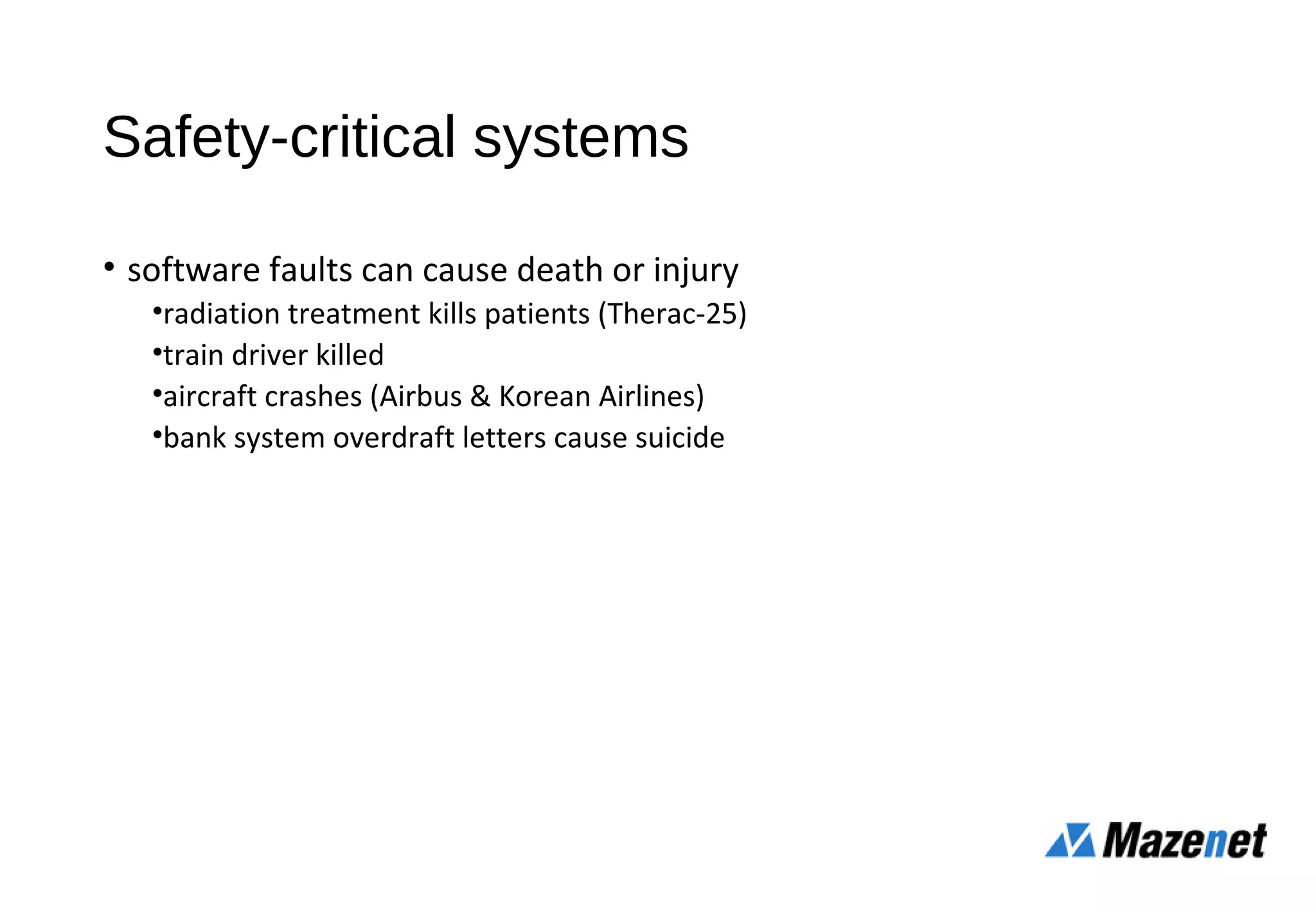 Software Testing Principles Of Testing Mazenet Solution Ppt