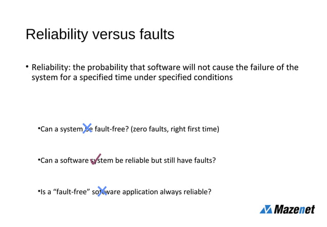 Software Testing Principles Of Testing Mazenet Solution Ppt