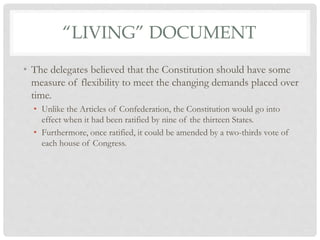 Principles of the Constitution | PPT