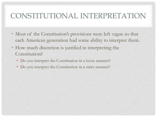 Principles of the Constitution | PPT