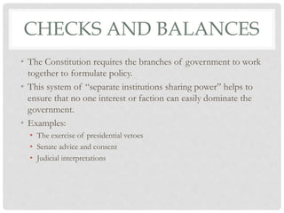 Principles of the Constitution | PPT