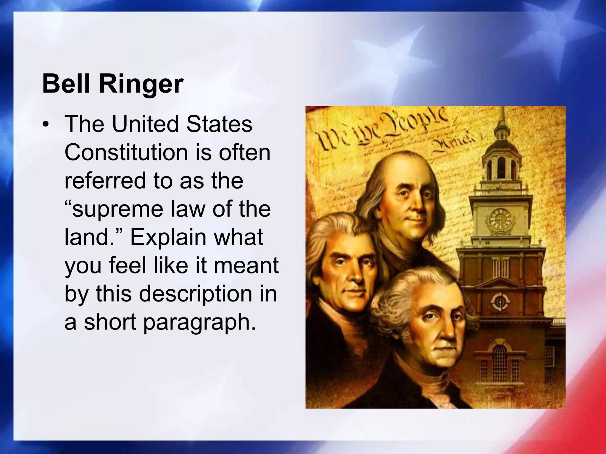 Principles of the Constitution | PPTX