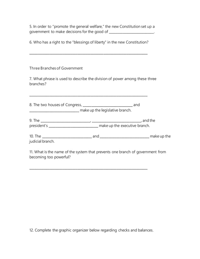 Principles of the constitution notes | DOCX | Civic affairs | Politics