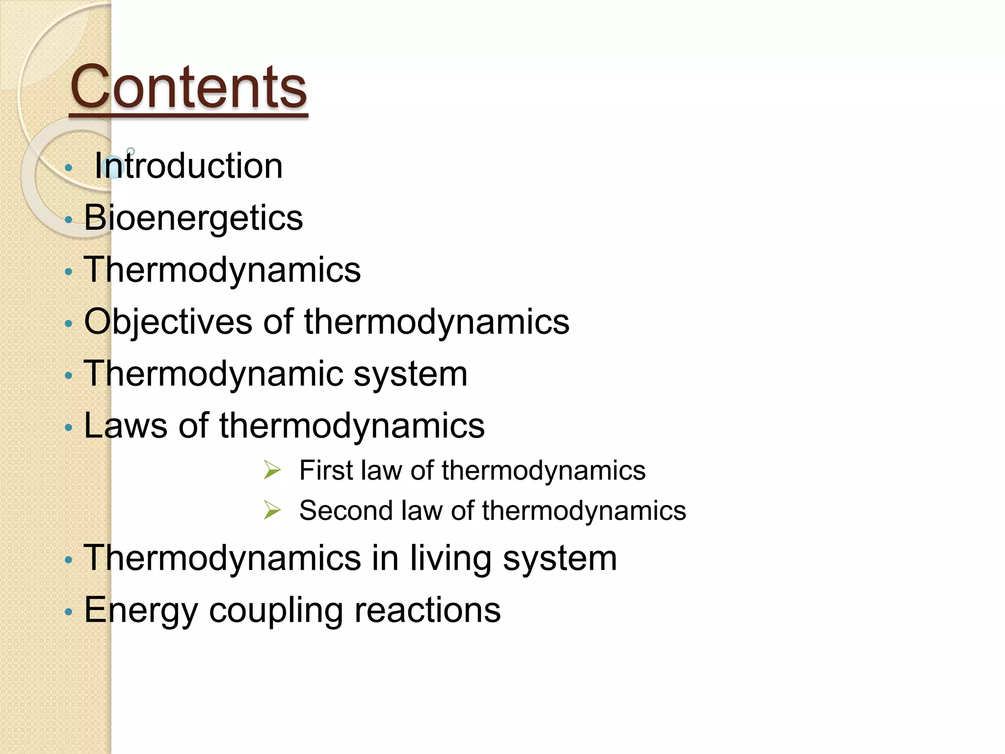 Principles of thermodynamics | PPTX