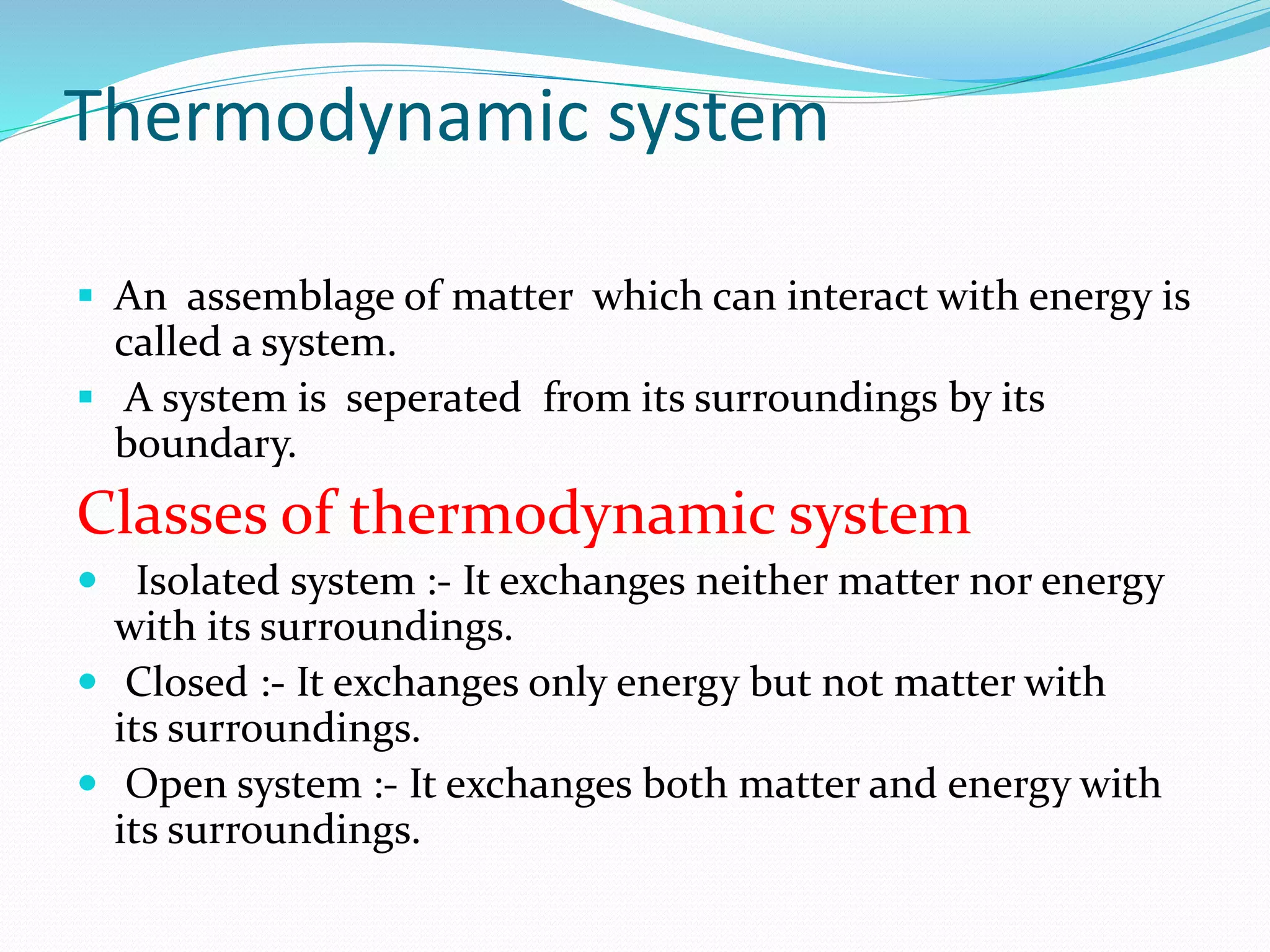 Principles of thermodynamics | PPTX