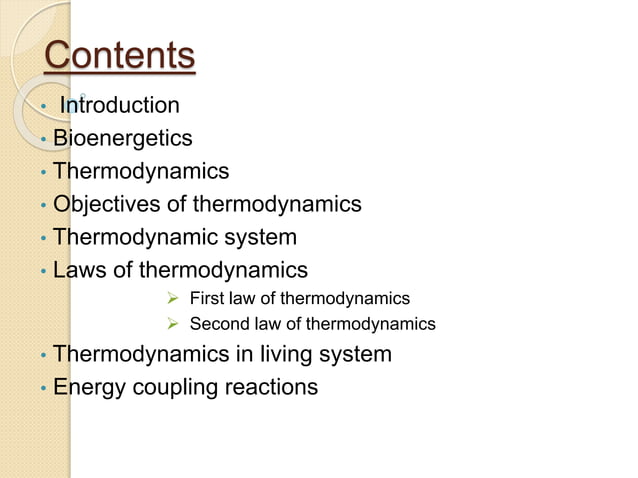 Principles of thermodynamics | PPTX | Chemistry | Science