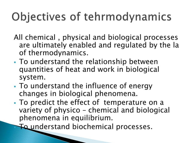 Principles of thermodynamics | PPTX | Chemistry | Science