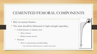 Principles Of Total Hip Replacement | PPTX