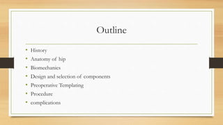 Principles Of Total Hip Replacement | PPTX