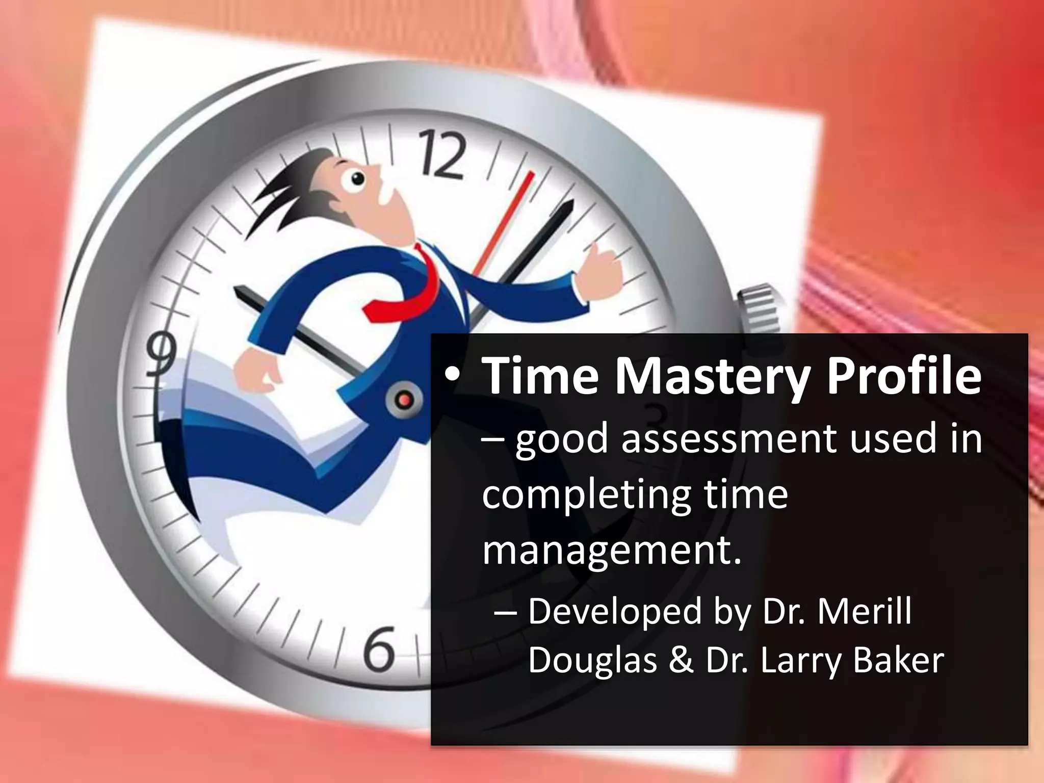 Principles of Time Management | PPTX